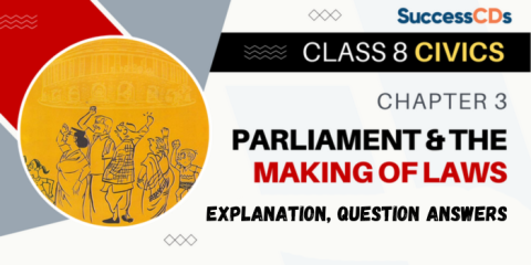 Parliament and the Making of Laws Class 8 Civics Explanation, Question ...