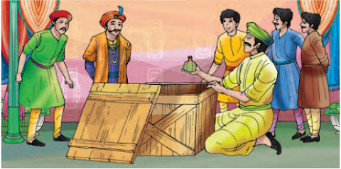 तीन बुद्धिमान सार Teen Buddhiman Summary, Explanation