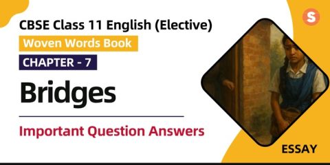 Bridges Question Answers (Important)| Class 11 English (Elective)